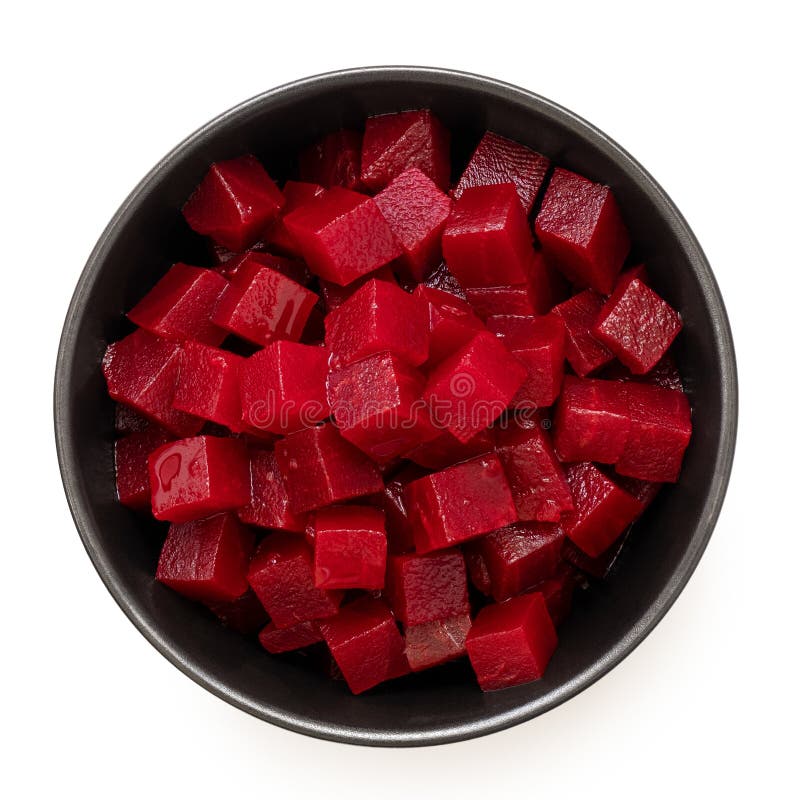 Cooked chopped beetroot stock photo. Image of dark, vegetable - 231432412