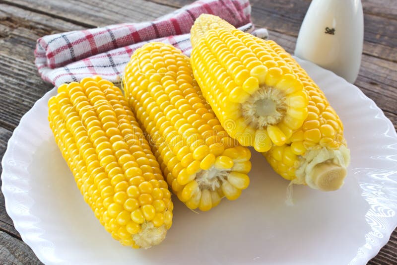 Cooked corn stock photo. Image of corn, health, botanical - 96950208
