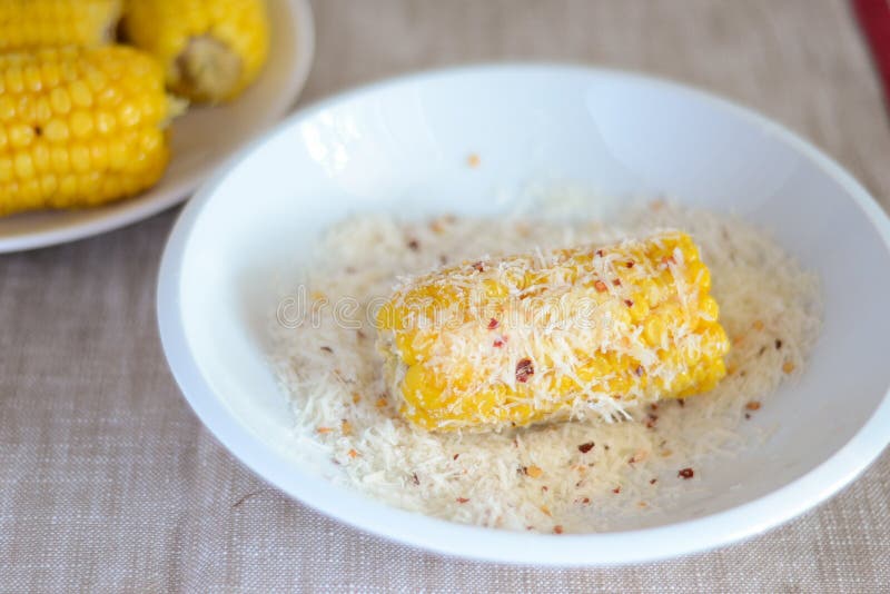 Cooked corn stock image. Image of eating, vegetables - 56819229