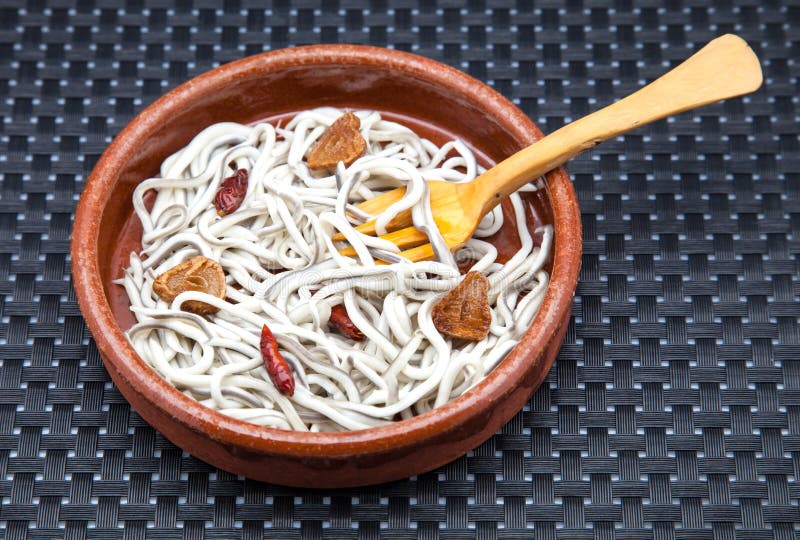 Elvers cooked stock image. Image of dinner, angaordm - 33538943