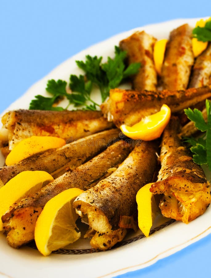 Fried goby fish stock image. Image of bulgarian, seafood - 26513191