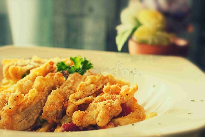 Cooked Fish Fillet On Plate Picture. Image: 109921265