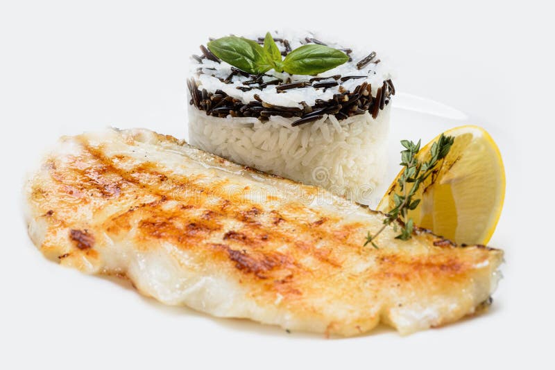 Cooked cod fish stock image. Image of meal, baked, plate - 20913663