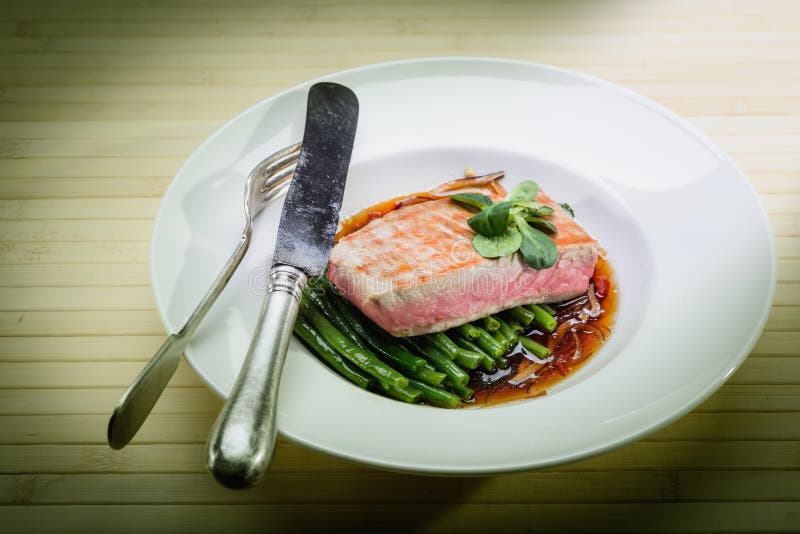 Cooked fish stock photo. Image of healthy, dinner, seafood - 54309022