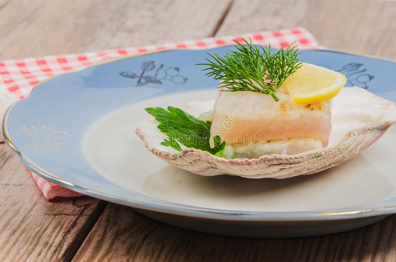 Cooked fish in shell stock photo. Image of preparation - 80564038