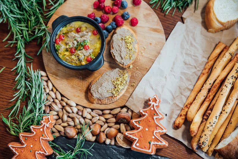 Cooked Food on the Table As Background Stock Photo - Image of cooking ...