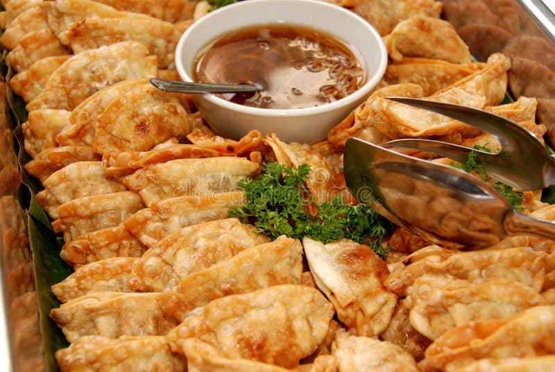 Cooked Foods Inside the Pan Stock Image - Image of bakery, gourmet: 2879309