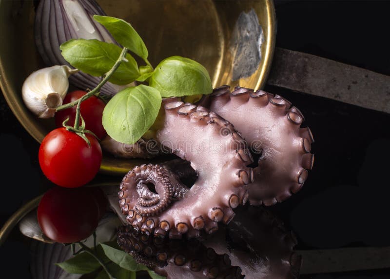 Octopus stock photo. Image of flavours, cherry, cold - 153044588