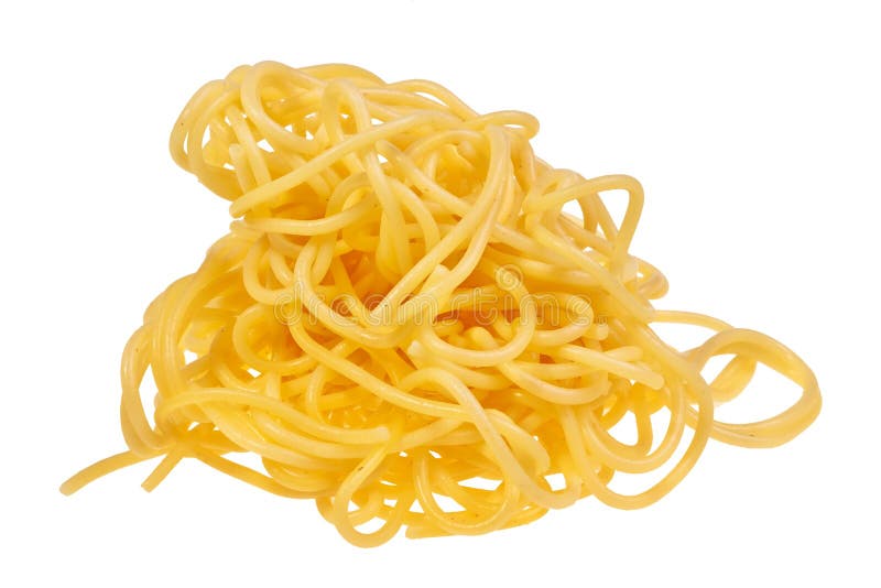 Plain fresh Spaghetti stock photo. Image of spaghetti - 22694996