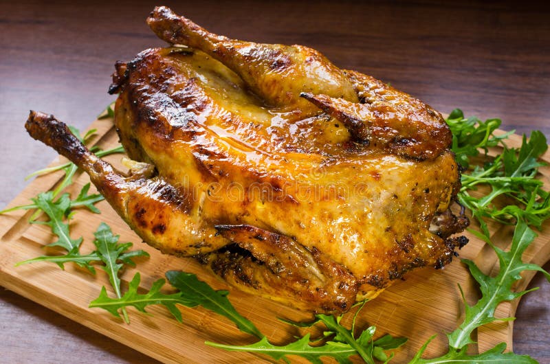 Cooked guinea fowl bird stock image. Image of bacon, meal - 56588499