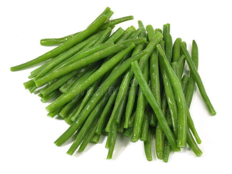 Cooked Kenyan Beans on White Background - Isolated Stock Photo - Image ...