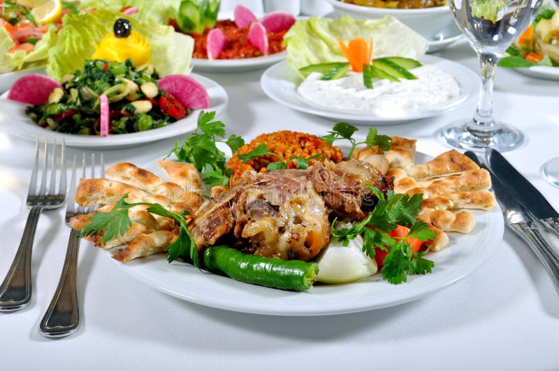 Cooked meat stock image. Image of meal, exquisite, calories - 22547305