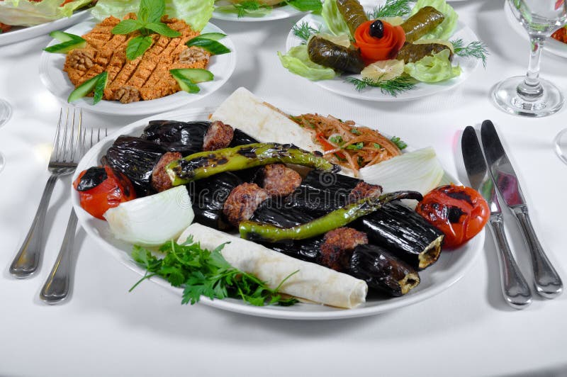 Cooked meat stock photo. Image of elaborate, feast, authentic - 28552976