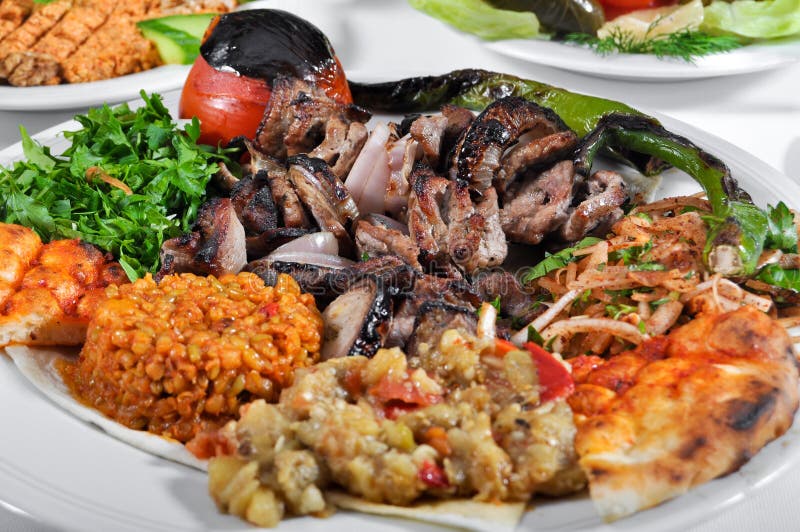 Cooked meat stock photo. Image of fancy, cookery, extravagant - 28573514