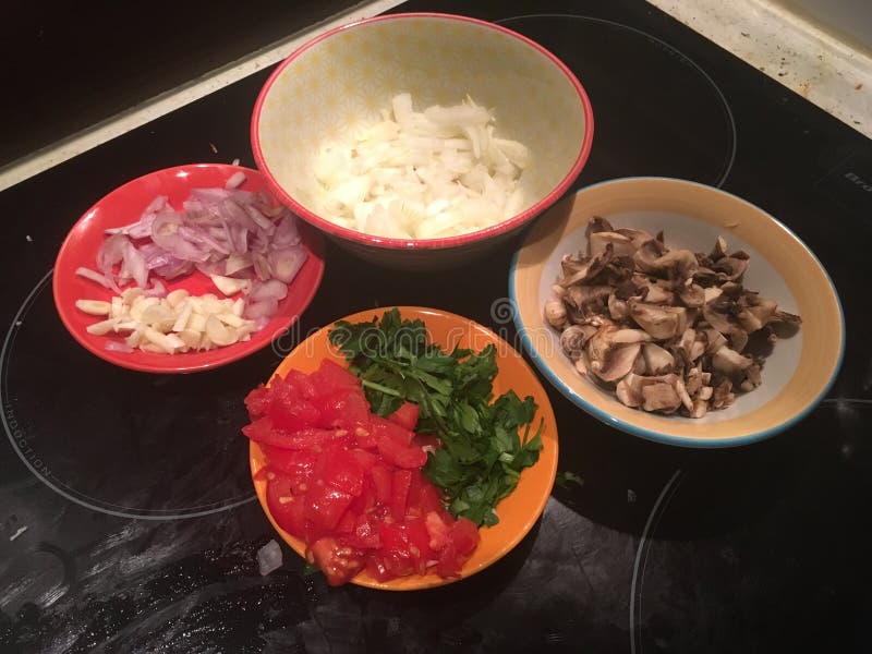 Cooked mixed food stock image. Image of mixer, table - 87288875