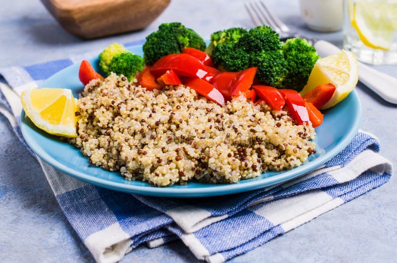 Cooked Multi Colored Quinoa Stock Photo - Image of meal, close: 114548028