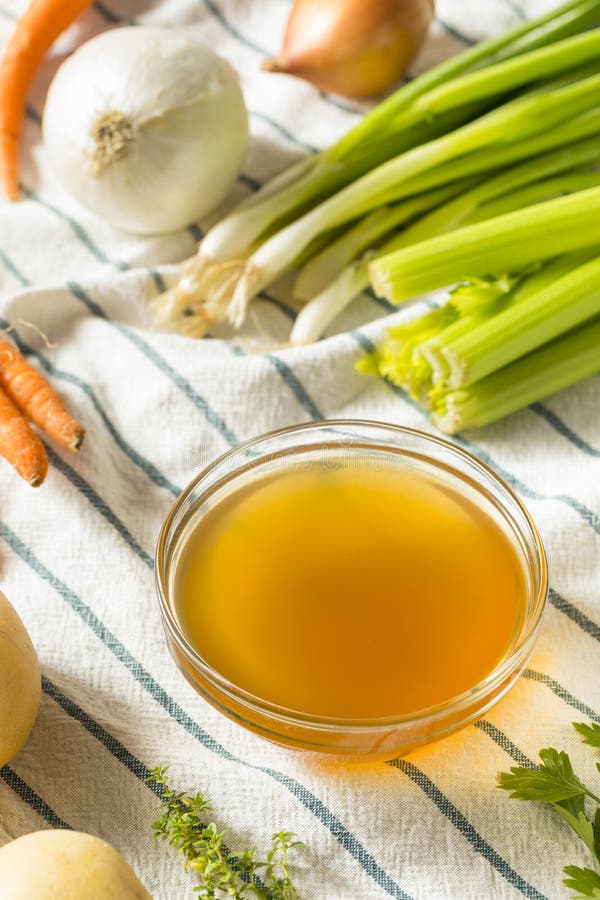 Cooked Organic Vegetable Broth Stock Photo - Image of cook, fresh ...