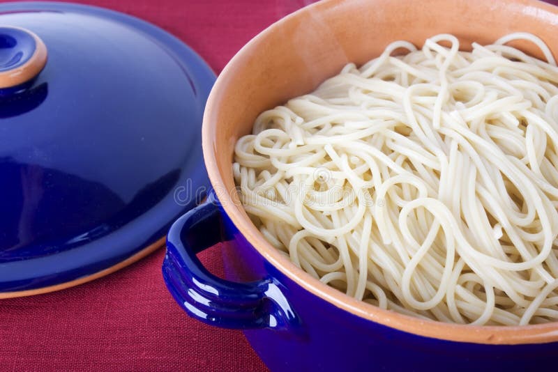 Cooked Pasta stock image. Image of food, noodles, ready - 13160165
