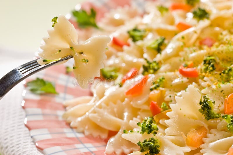 Cooked pasta stock image. Image of pasta, food, foodstuff - 8063353