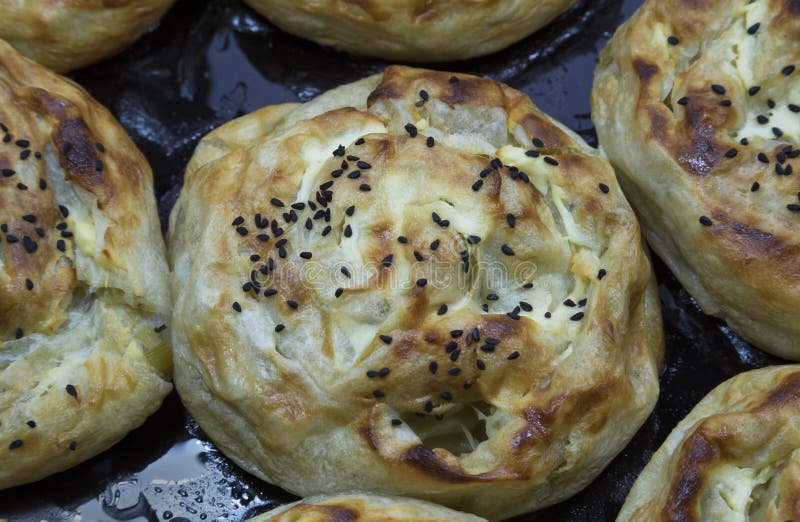 Cooked pastry stock image. Image of cooking, food, kitchen - 48474403