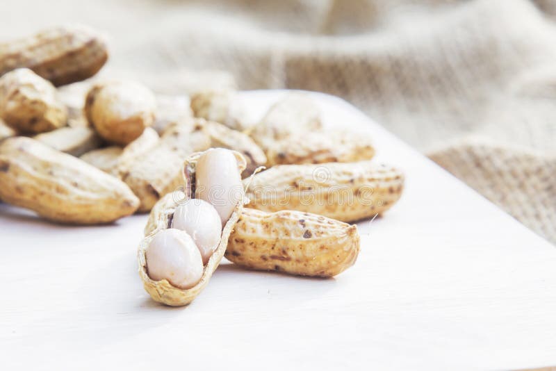 Cooked peanuts stock photo. Image of cooking, open, diet - 61587946