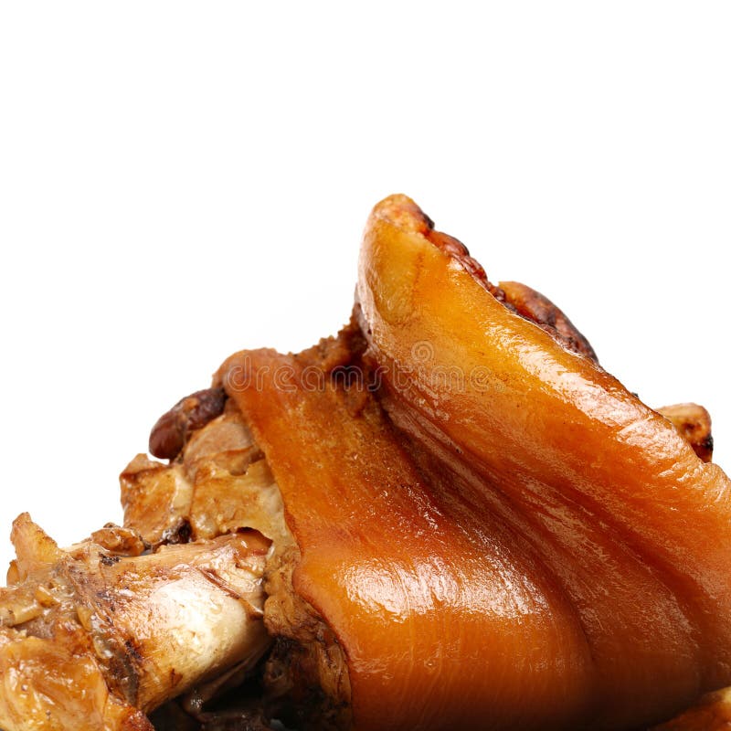 Cooked pork (leg) stock photo. Image of dinner, barbecue - 32964206
