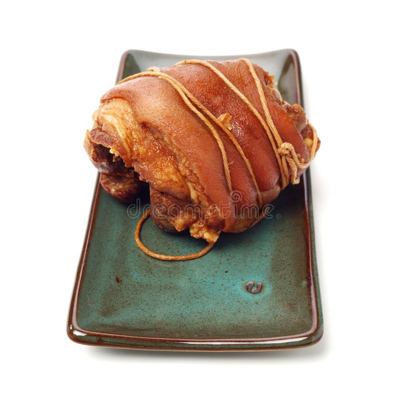 Cooked pork leg stock image. Image of delicacies, elbow - 153064005