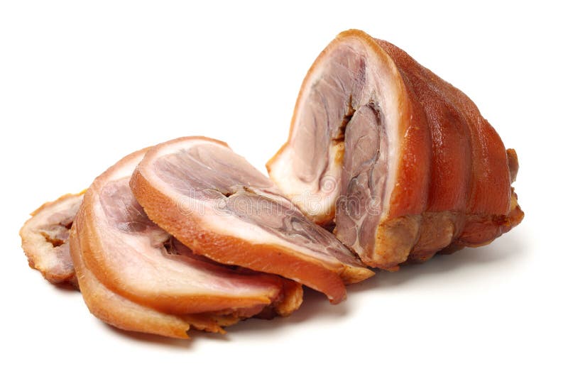 Cooked pork (leg) stock photo. Image of dinner, barbecue - 32964206