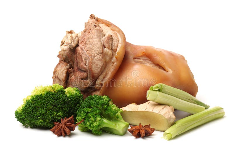 Cooked pork (leg) stock photo. Image of meat, fresh, background - 32963966