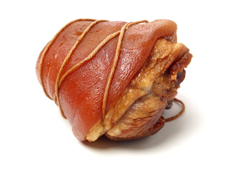Cooked pork (leg) stock image. Image of delicacies, chinese - 32963329