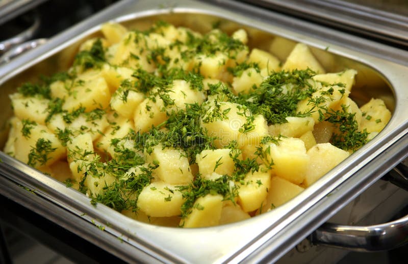 Cooked potato stock image. Image of delicious, cooked - 70609461