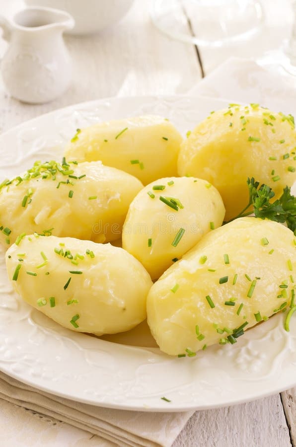Cooked potato stock photo. Image of eating, famine, frugality - 12033922