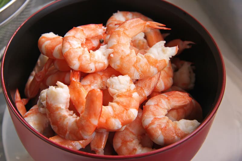Cooked prawns stock image. Image of piled, shrimp, prawns - 3931859