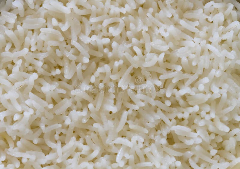 Japanese Steamed Rice Texture Background Stock Photo - Image of detail ...