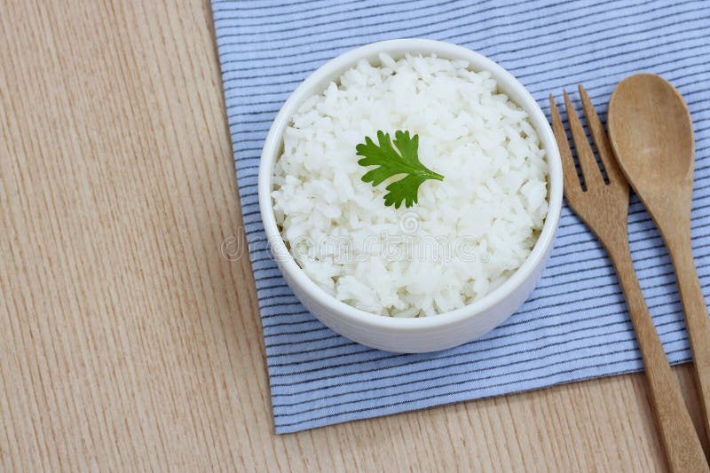 Cooked rice stock photo. Image of agriculture, grain - 77230860