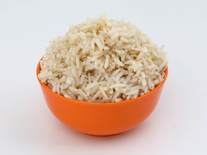 Cooked rice stock image. Image of grain, dish, cooked - 90420623