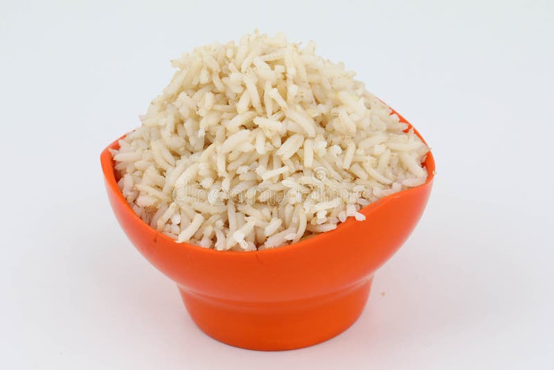 Cooked rice stock image. Image of parsley, healthy, sauce - 90420829