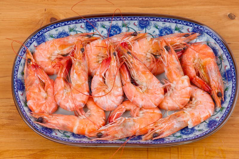 Cooked shrimp stock image. Image of fish, healthy, gourmet - 22261177