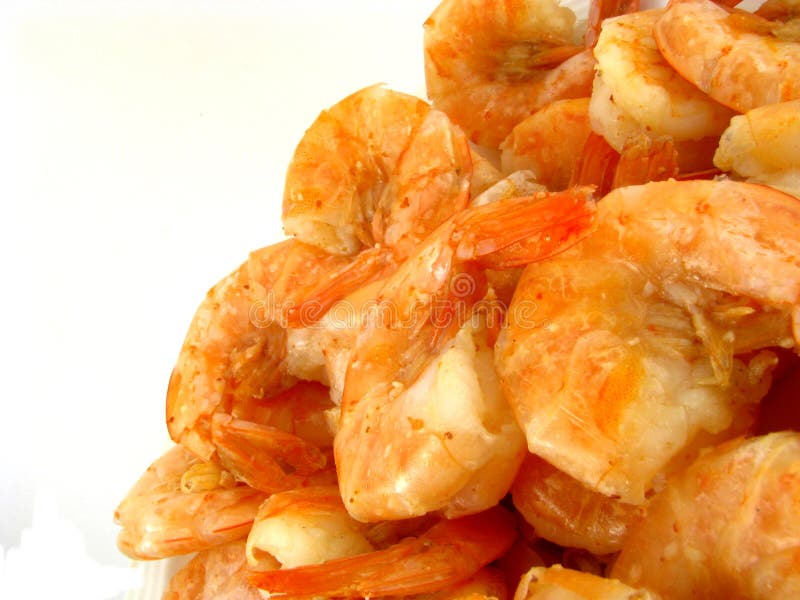 Cooked Shrimp stock photo. Image of taste, nutritious - 13784988