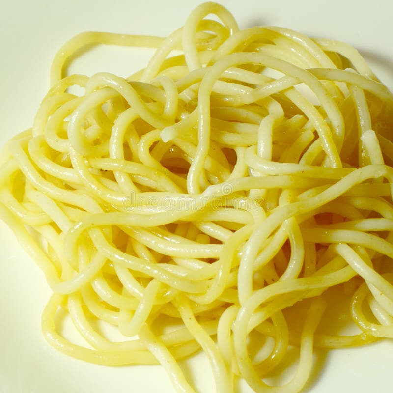 Cooked Spaghetti. stock image. Image of diet, long, cooking - 35588149