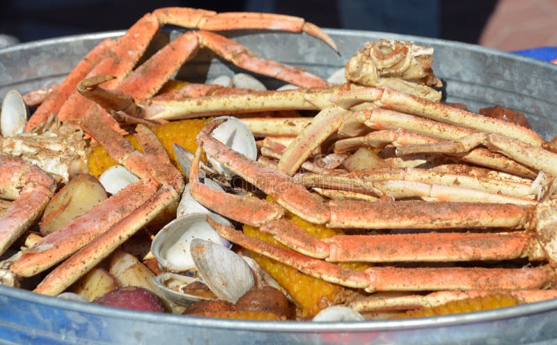 Crab Legs stock image. Image of clams, food, shells - 161017871