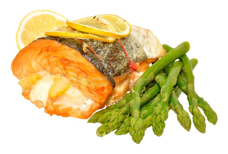 Cooked Fish with Flesh Exposed Stock Image - Image of diet, nutrition ...