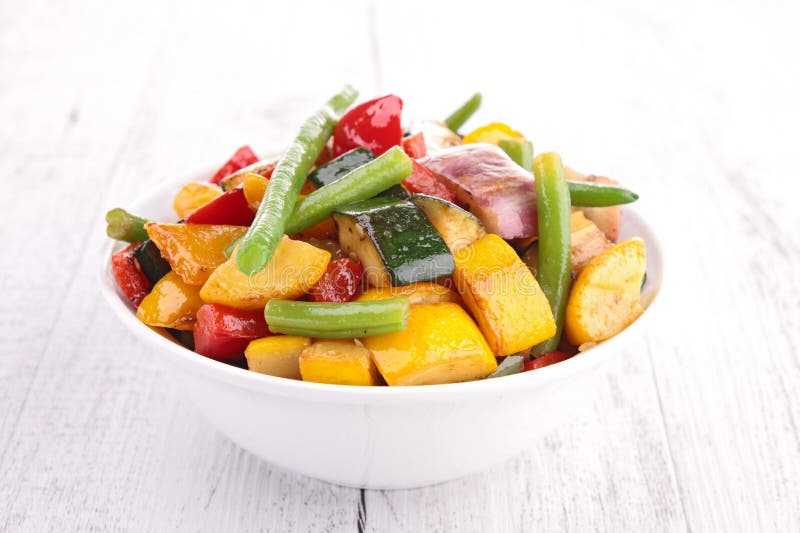 Cooked vegetable stock photo. Image of grilled, colorful - 31075986