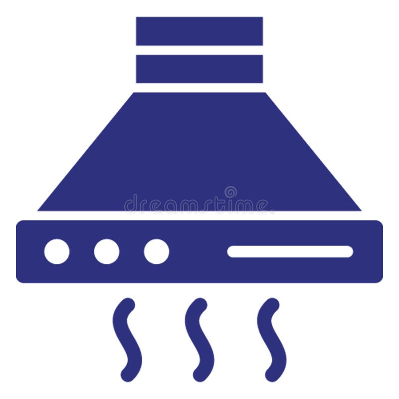 Cooker Hood Isolated Vector Icon Fully Editable Stock Vector ...
