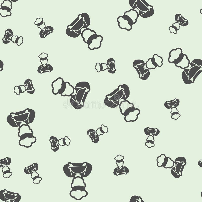 Cooker Man with Dish in Hands Solid Seamless Pattern, Culinary Cooking ...