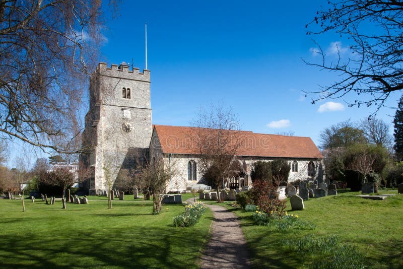 Cookham Church England stock photo. Image of stanley - 24124574