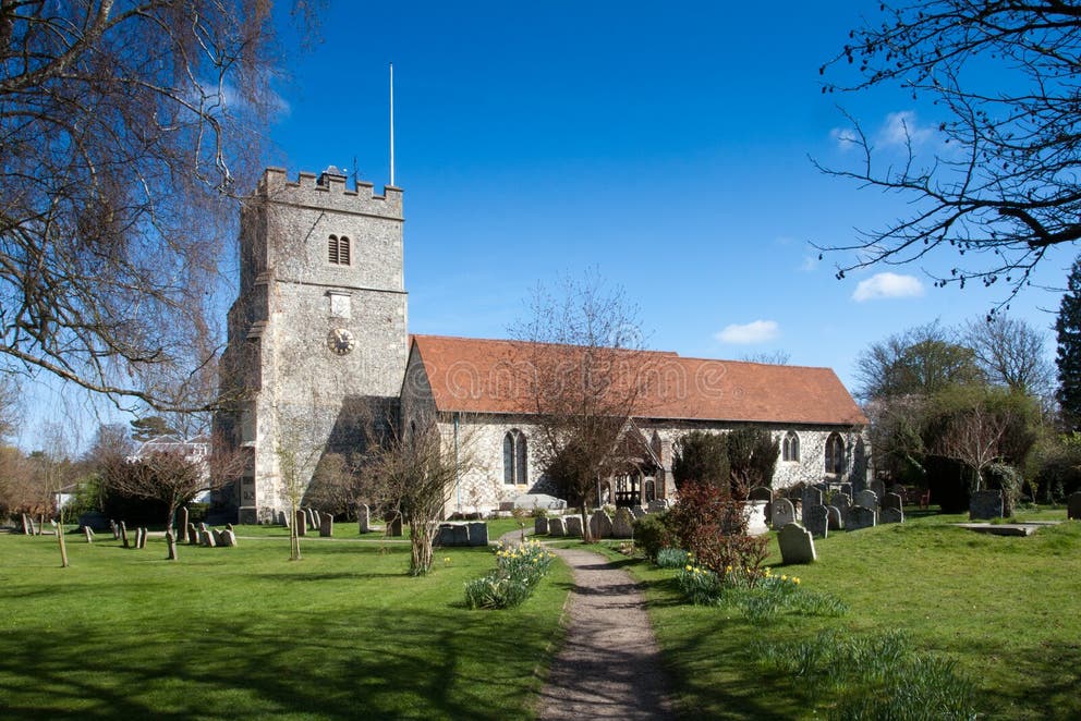 Cookham Church England stock photo. Image of stanley - 24124574