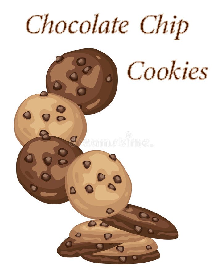 Cookie advert stock vector. Illustration of background - 84727197