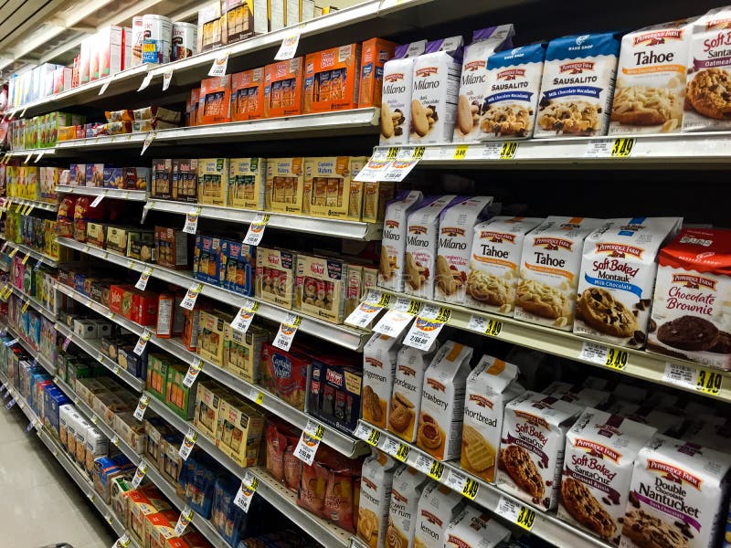 Cookie Aisle editorial photography. Image of shelf, shopping - 78236787