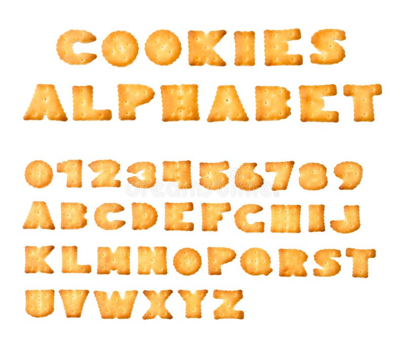 Cookie Alphabet Stock Photos - Download 2,025 Royalty Free Photos